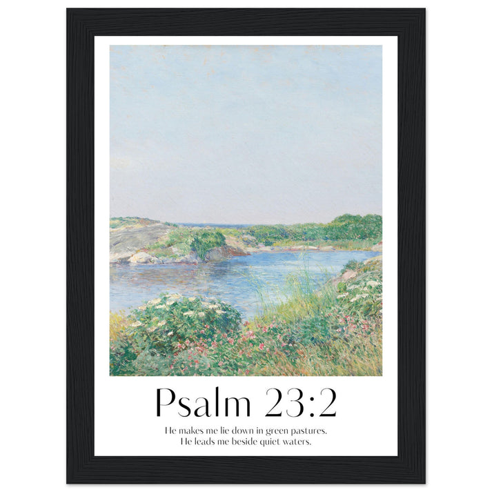 Psalm 23 Print | Christian Wall Art | Bible Scripture Decor – The ...